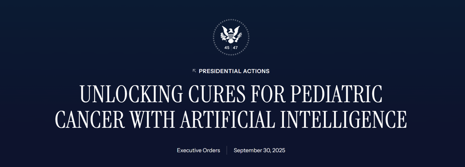 AI and Childhood Cancer: What Families Need to Know About the New Executive Order — Cure 4 The ...